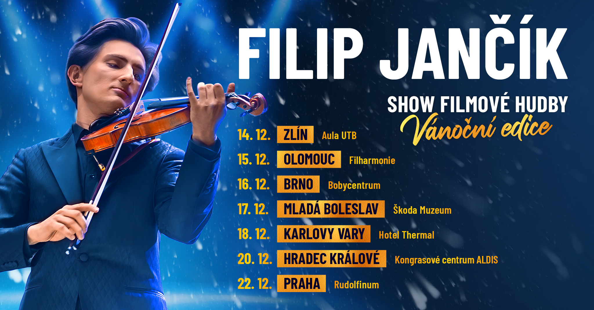 Soutěž o vstupenky na koncerty Filipa Jančíka | Levneknihy.cz