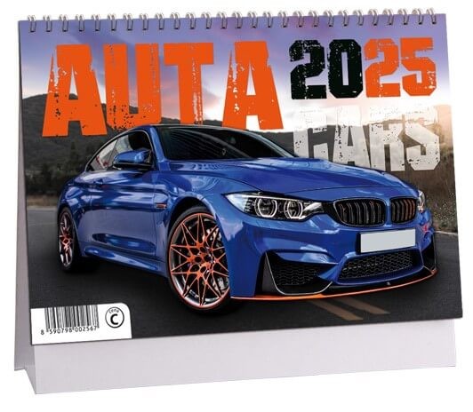 Auta 2025 stolní | Levneknihy.cz